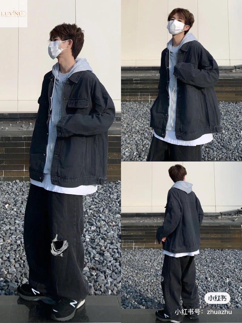 38+ Cách Phối Đồ Với Quần Jean Ống Rộng Nam Cực Ngầu, Cuốn Hút